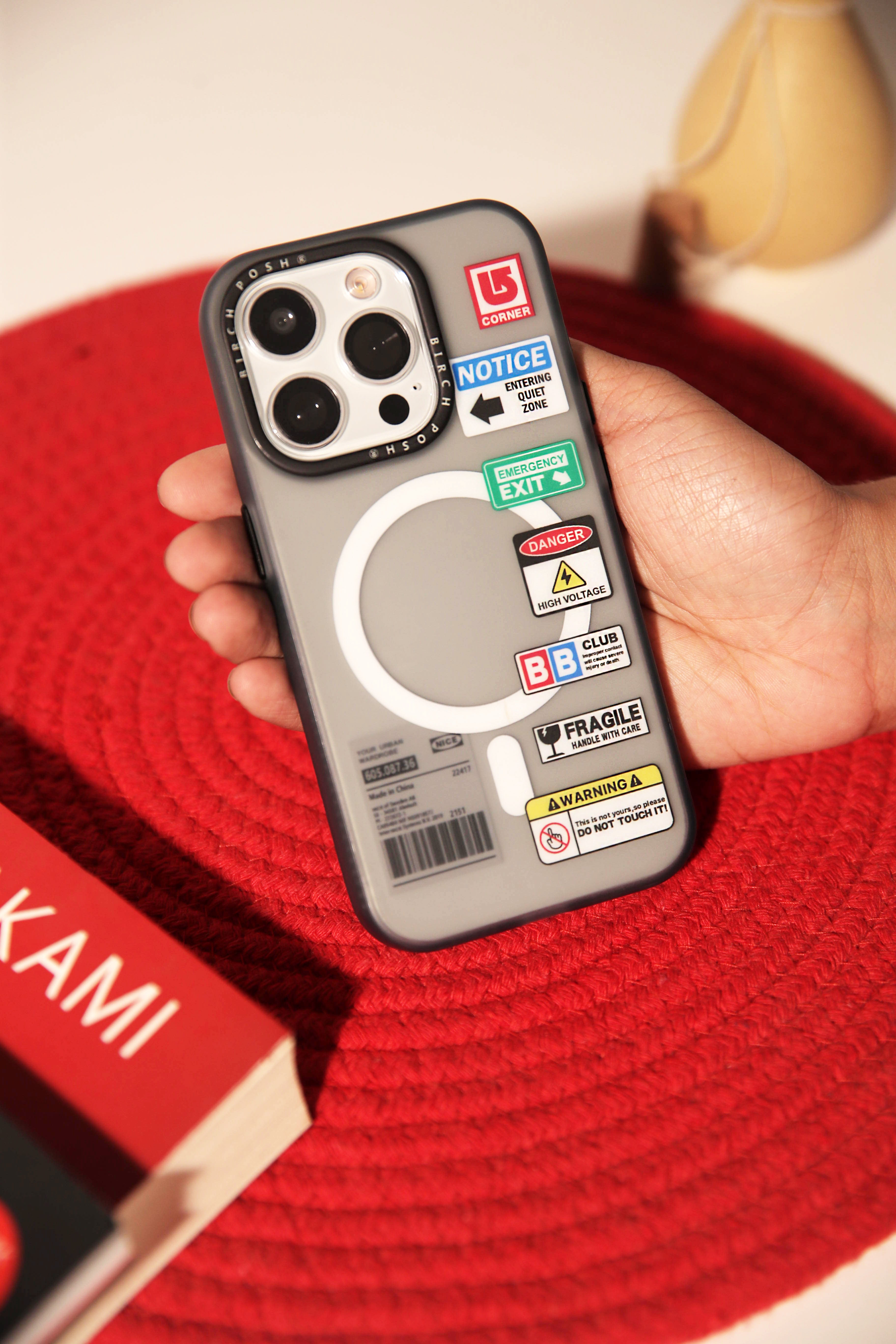 Sticker Bomb: Birch Posh® Luxury iPhone Frost MagSafe Cases
