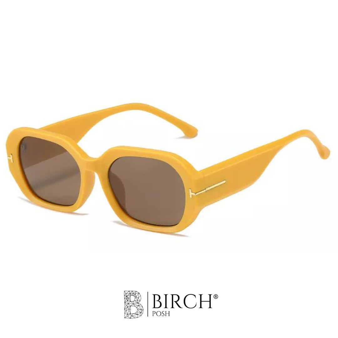 ROME - Birch Posh® Luxury Oval Sunglasses
